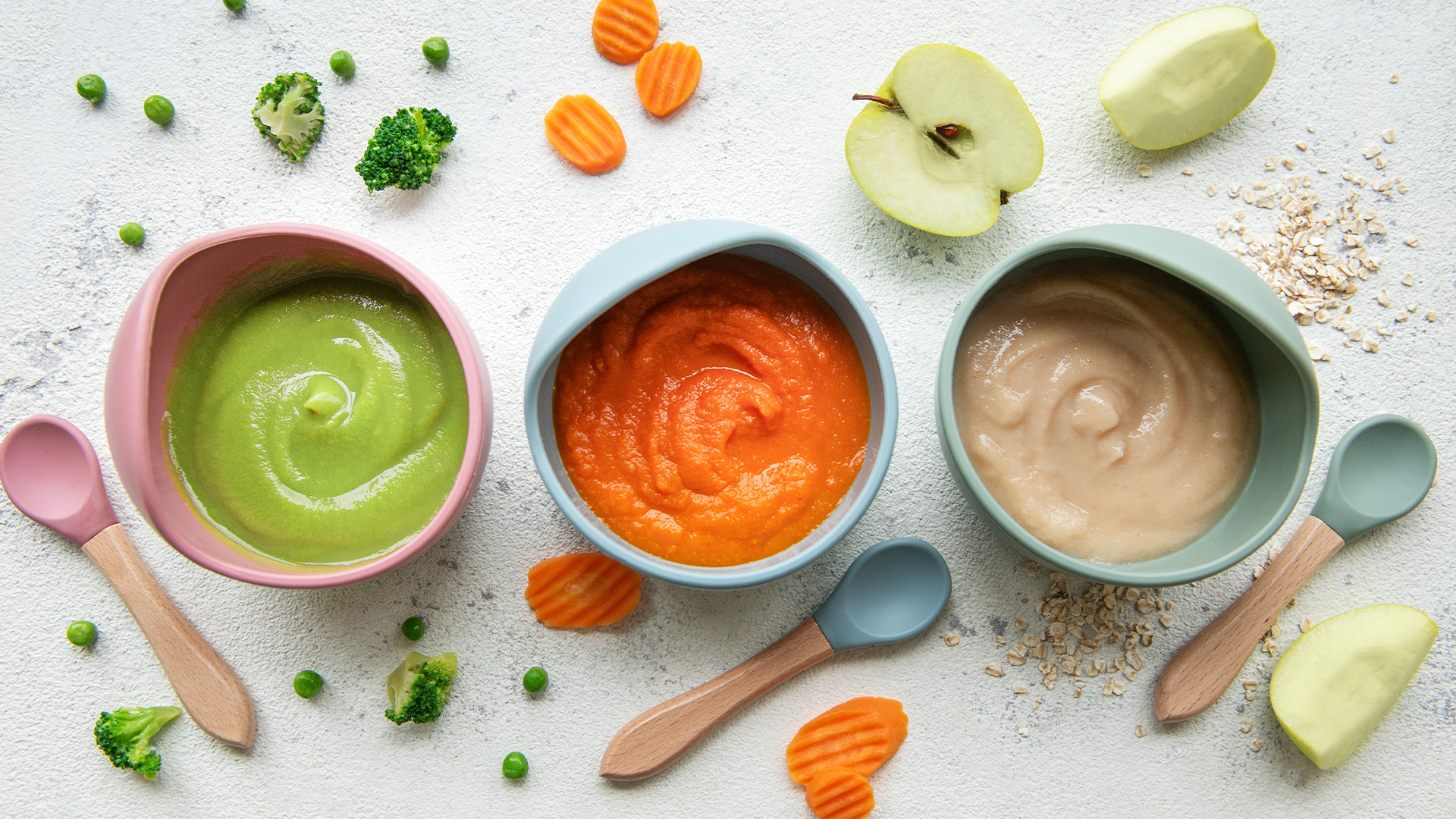 Comida para bebé en invierno: nutritiva y amorosa