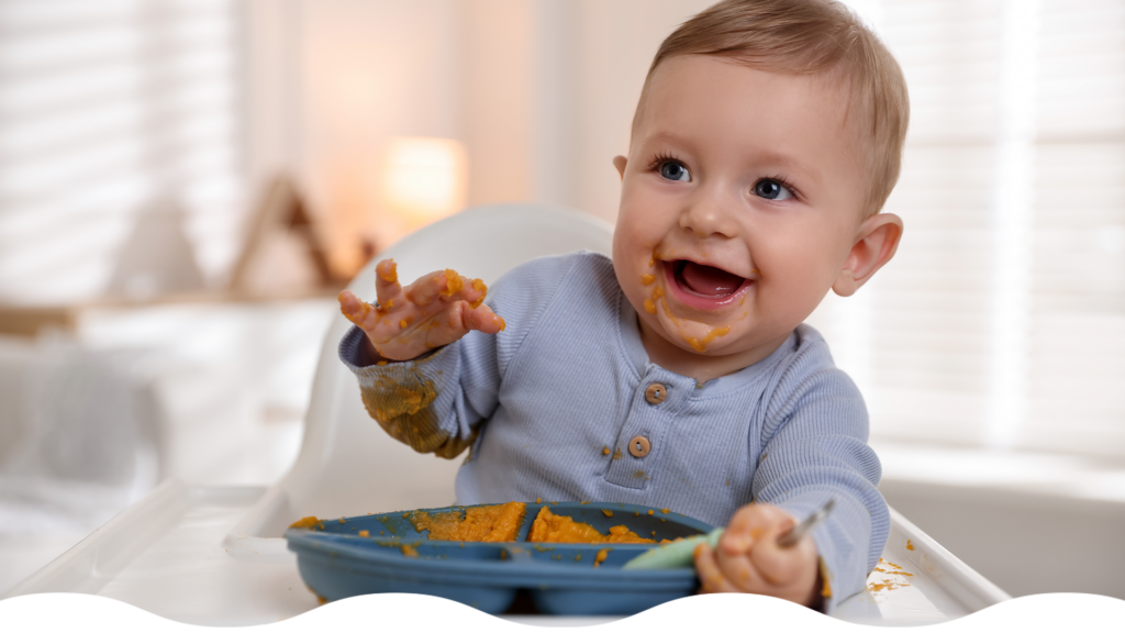 Comida para bebé en invierno: nutritiva y amorosa
